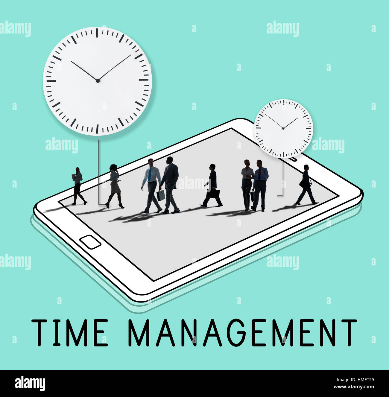 Time Management Duration Schedule Punctual Concept Stock Photo - Alamy