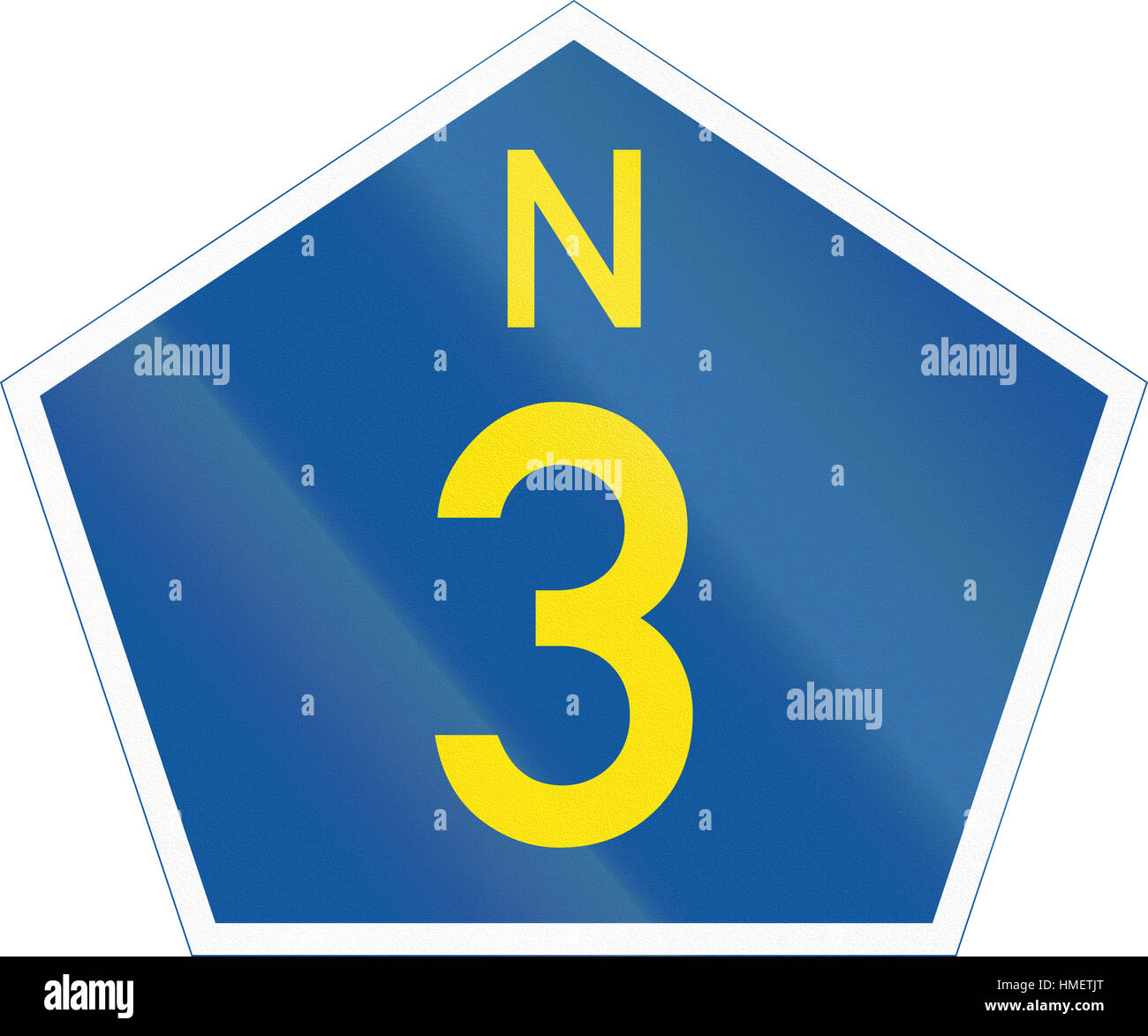 South Africa National Route sign - N3 Stock Photo - Alamy