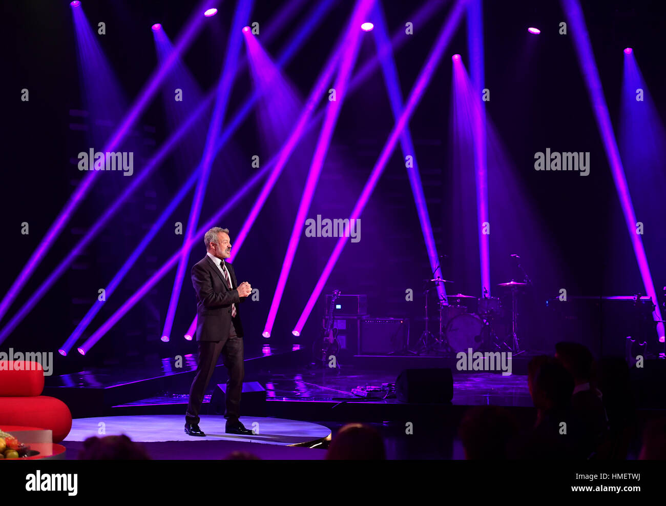 Graham Norton during the filming of the Graham Norton Show at The ...