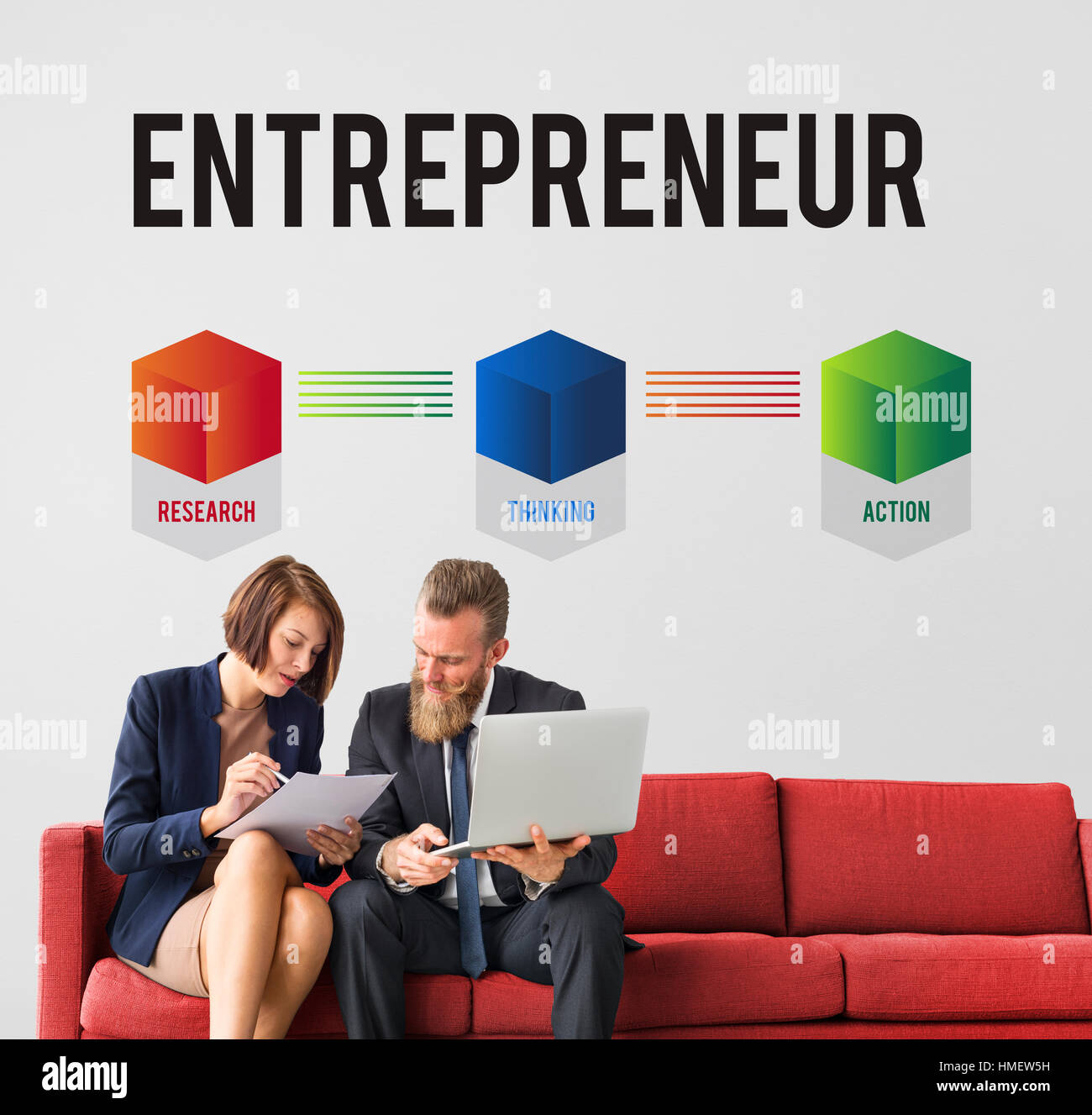 Business System Development Diagram Concept Stock Photo - Alamy