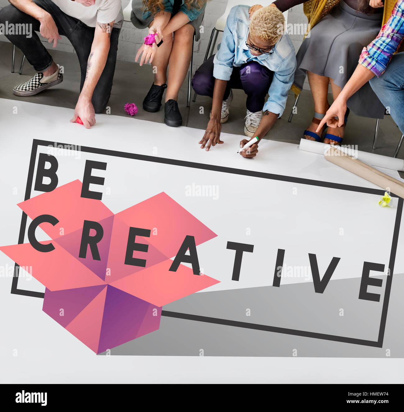 Creative Design Ideas Imagination Modern Concept Stock Photo - Alamy