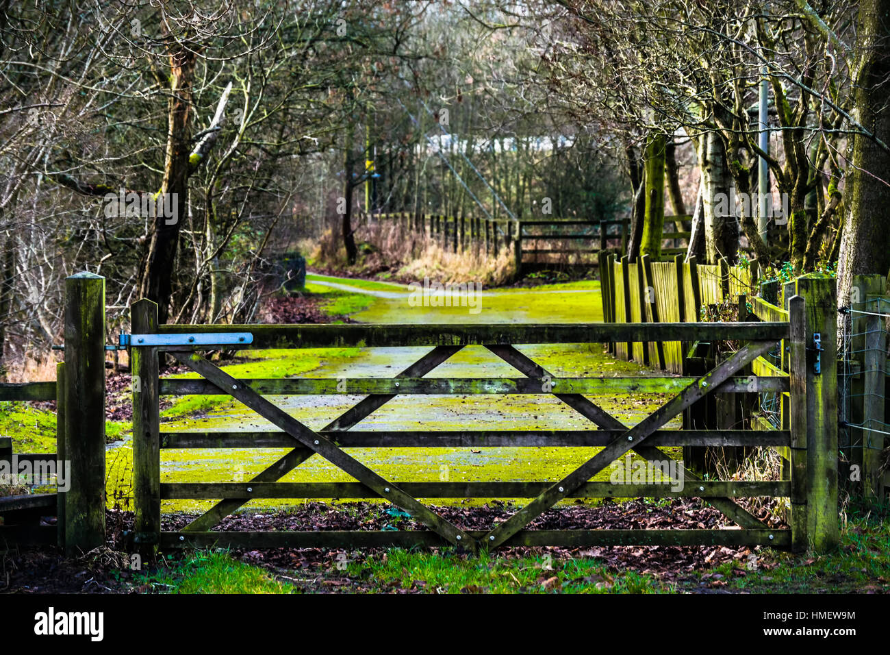 Fence lancashire hi-res stock photography and images - Alamy