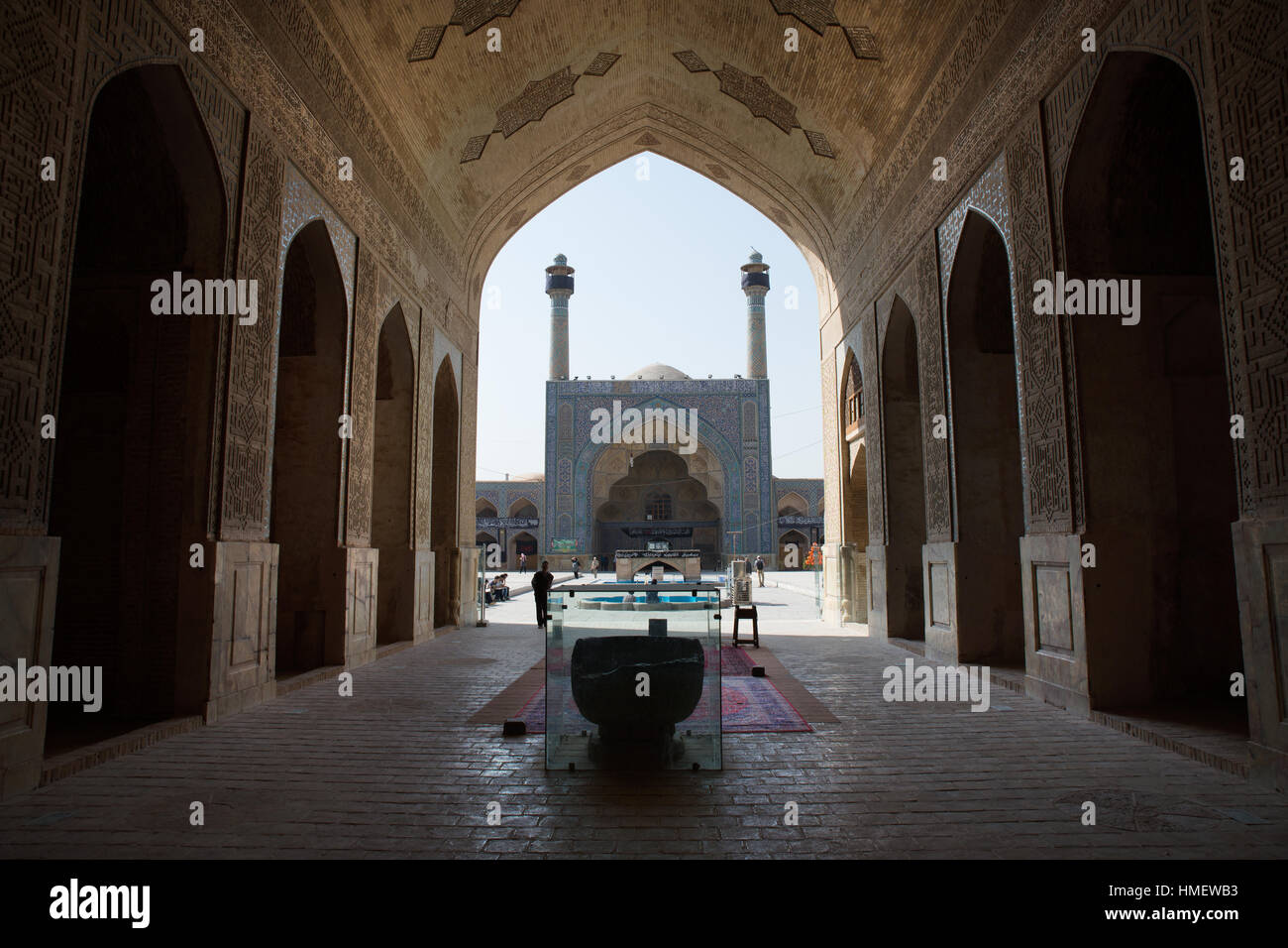 Friday mosque (Masjid Jumeh), Isfahan, Iran Stock Photo - Alamy