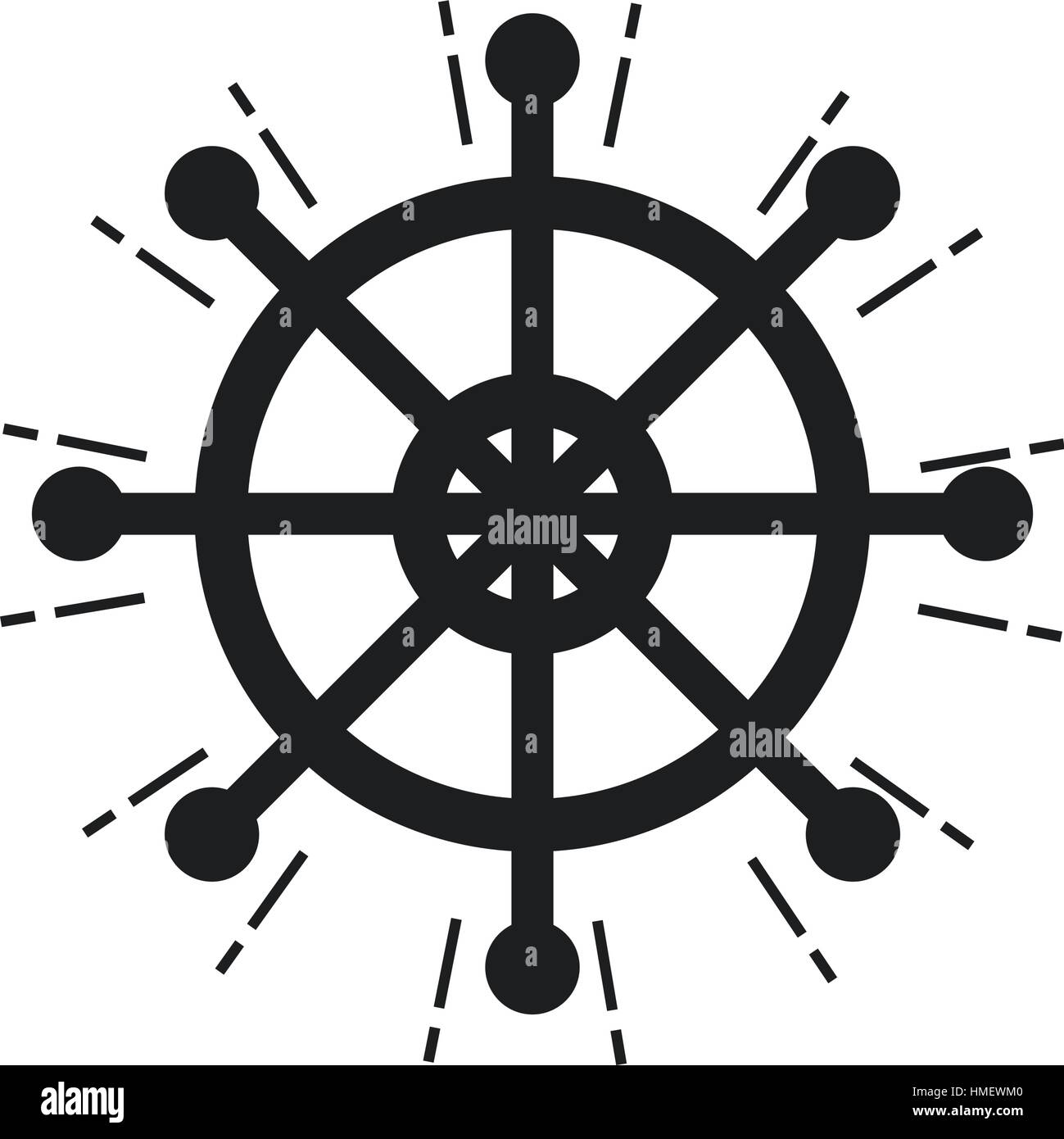 timon boat isolated icon vector illustration design Stock Vector Image ...