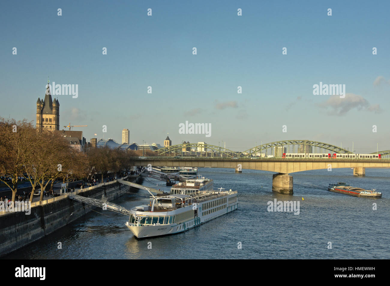 German bridges over the rhine hi-res stock photography and images - Alamy