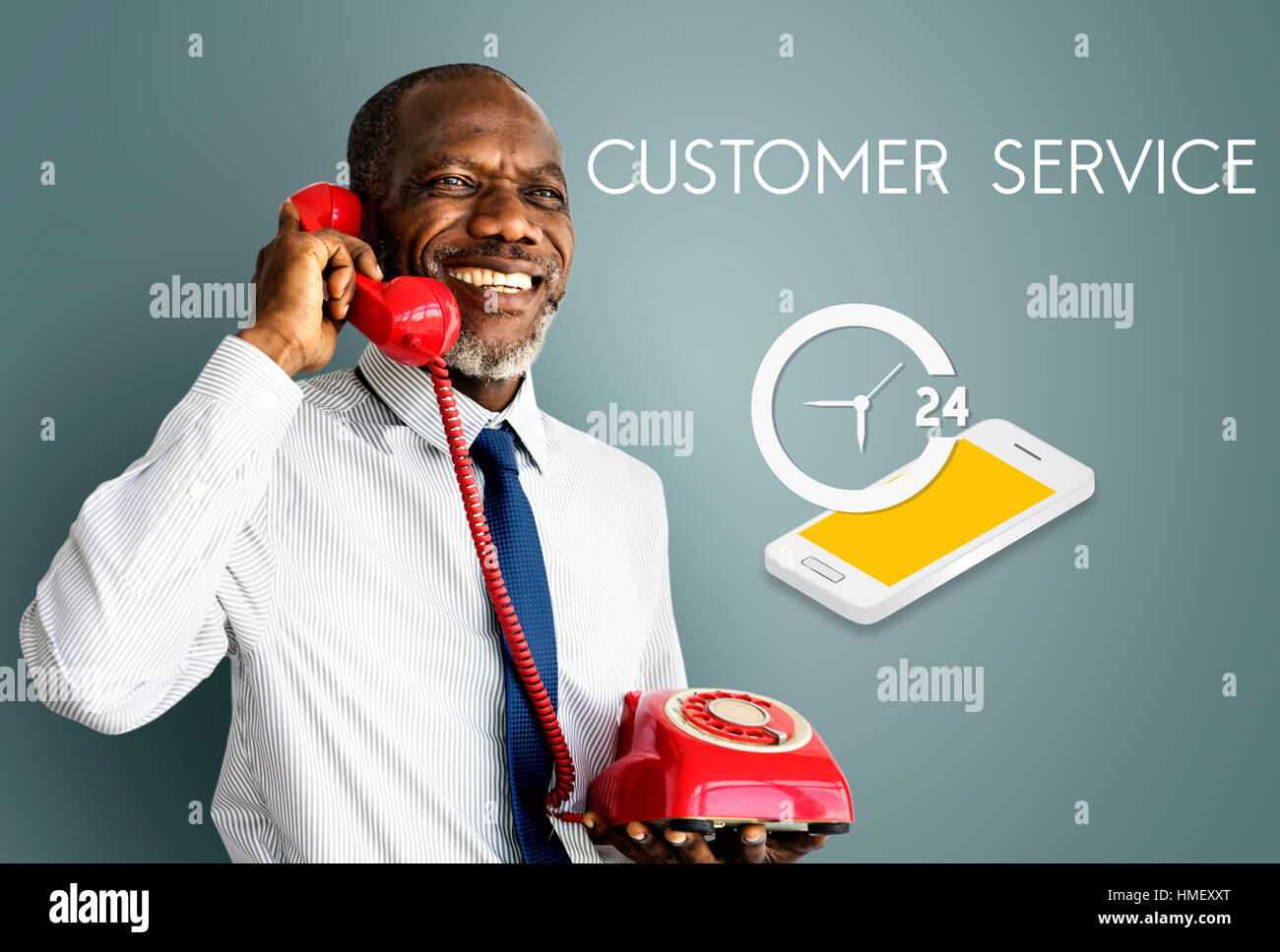 Customer Service Contact Us Support Information Concept Stock Photo - Alamy