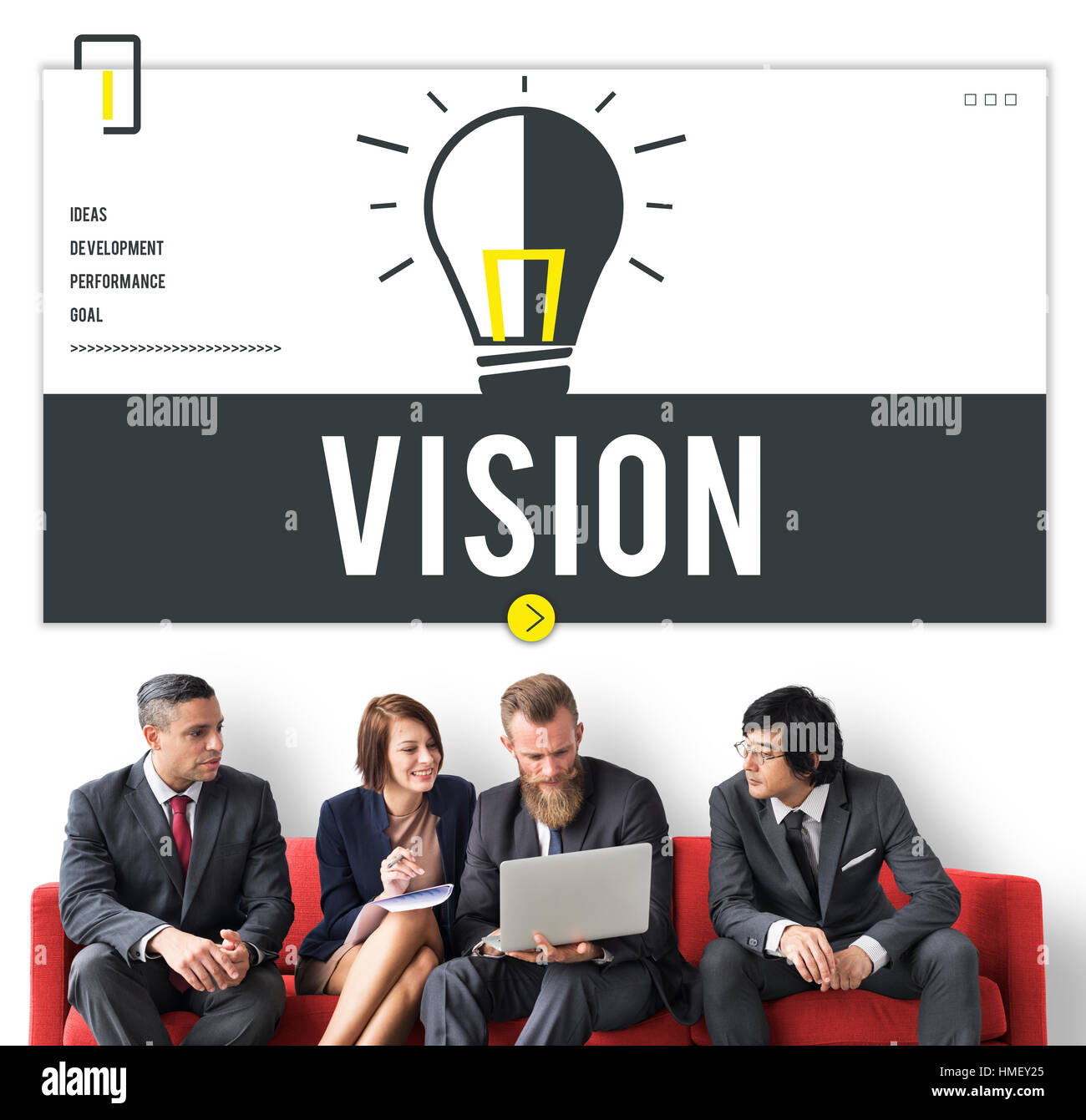 Ideas Development Vision Business Concept Stock Photo - Alamy