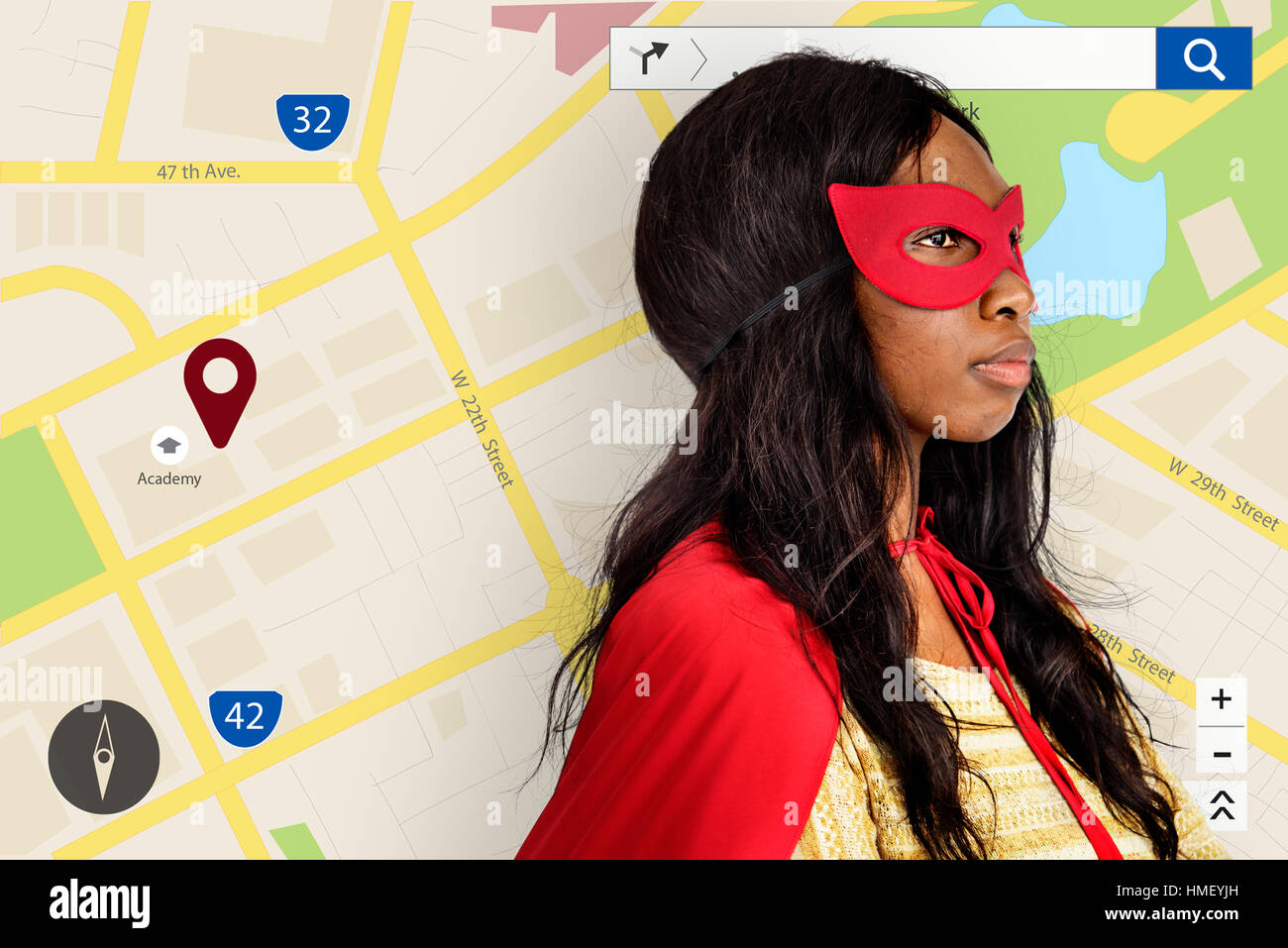 Location Destination Place Search Concept Stock Photo - Alamy