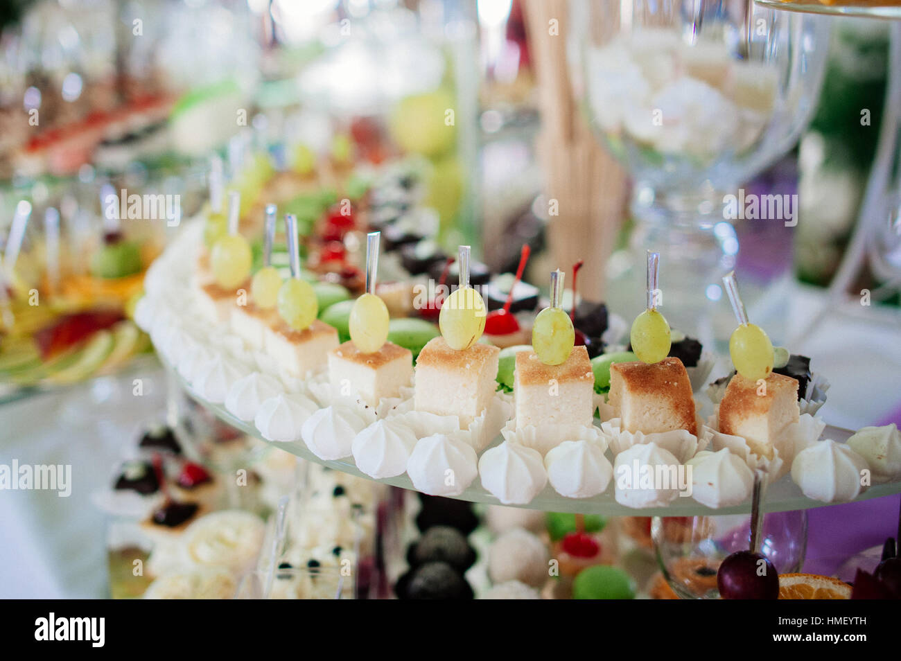 Catering at a luxury event Stock Photo - Alamy