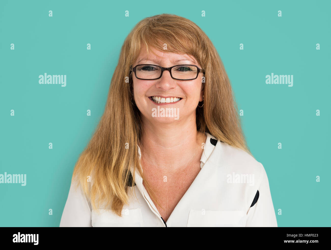 Lady Portrait Studio Shoot Concept Stock Photo - Alamy