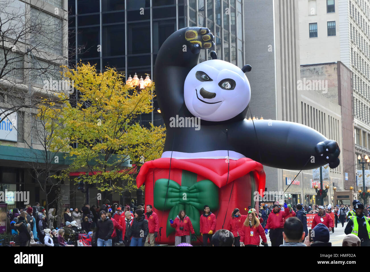 Chicago, Illinois - USA - November 24, 2016: Kung Fu Panda in McDonald ...