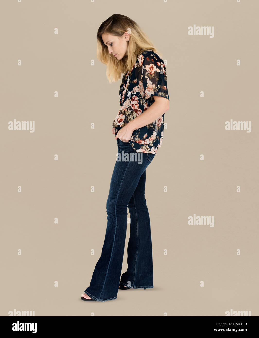 Studio Shoot People Portrait Concept Stock Photo - Alamy