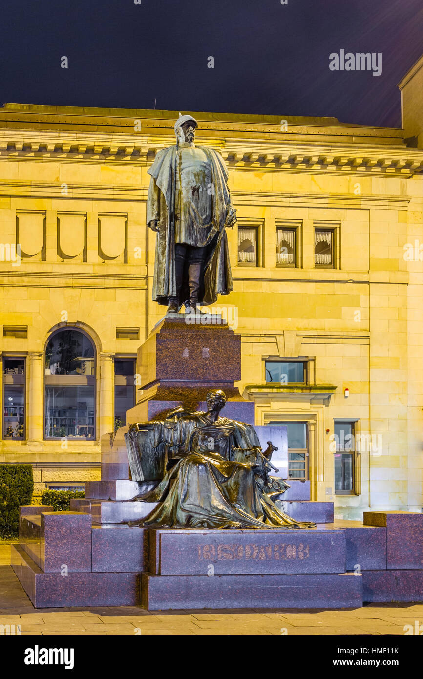 The Bismarck monument in Wuppertal Barmen, Germany Stock Photo - Alamy