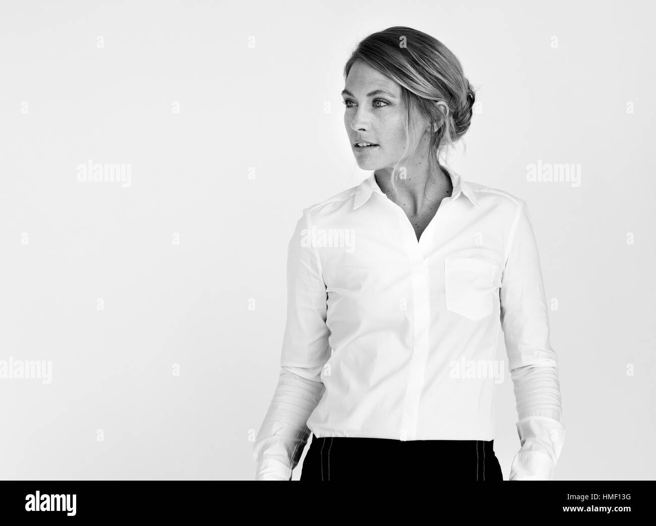 Studio Shoot People Portrait Concept Stock Photo - Alamy