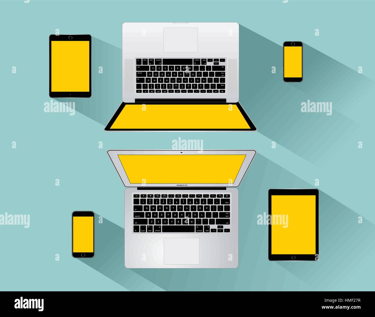 flat design computer Stock Vector Image & Art - Alamy