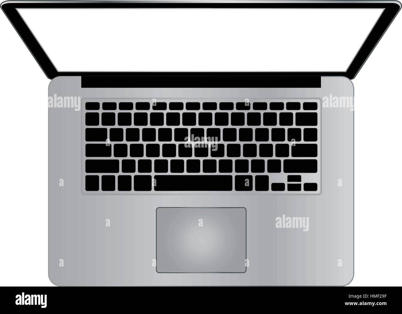 Apple macbook air computer Stock Vector Images - Alamy