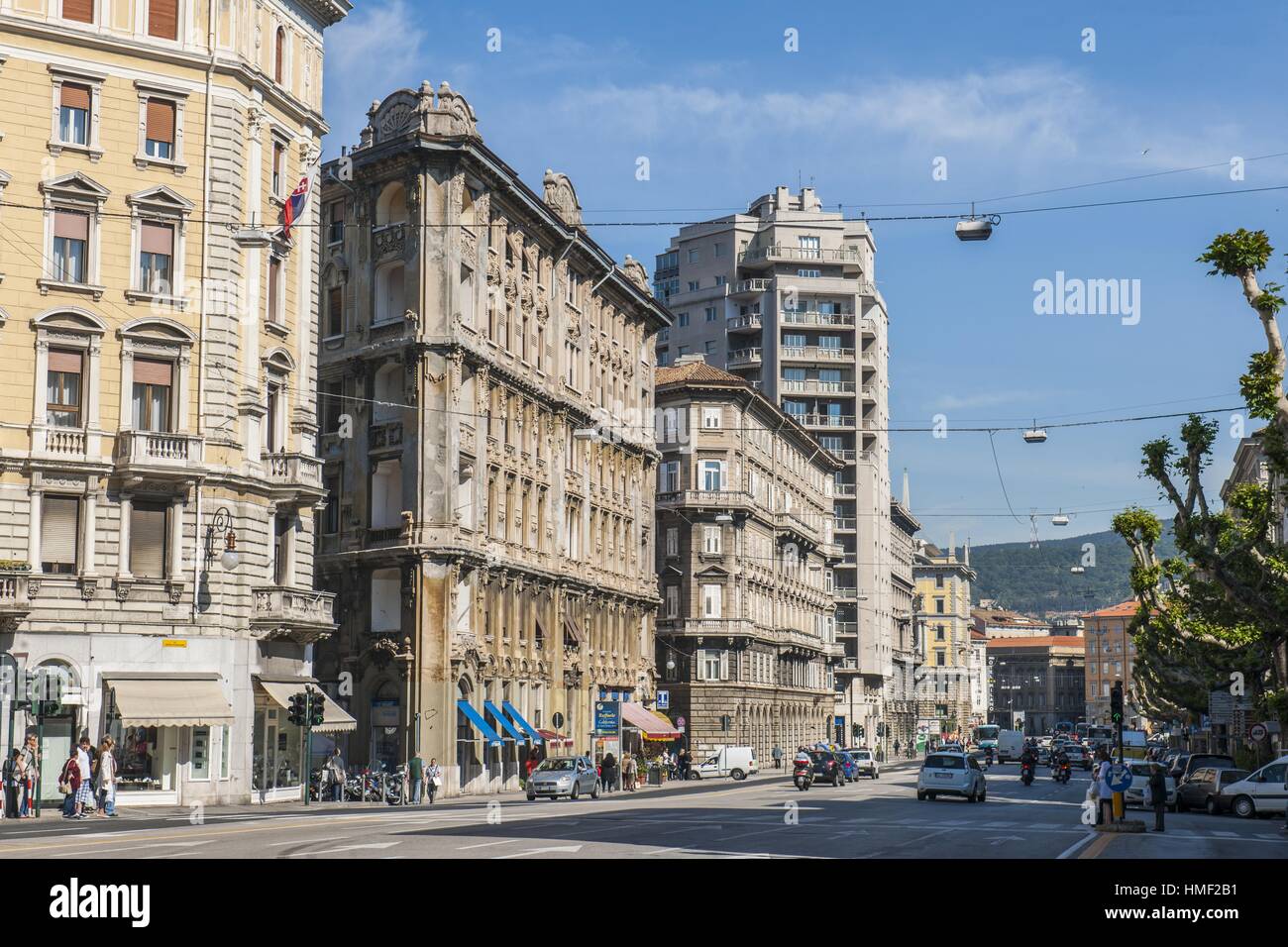Trieste via carducci hi-res stock photography and images - Alamy