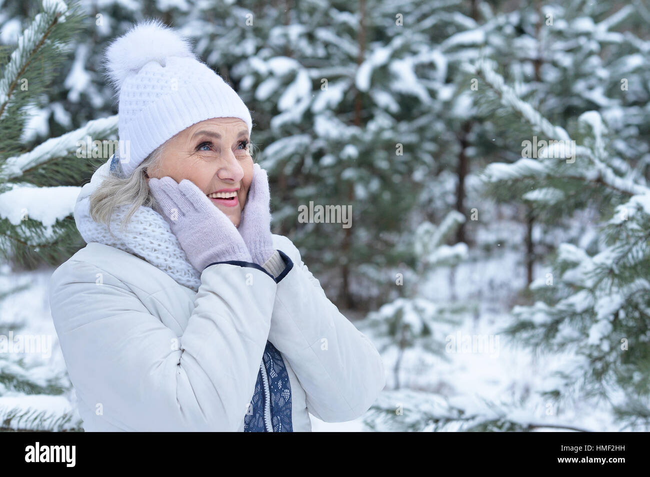 beautiful senior woman Stock Photo - Alamy