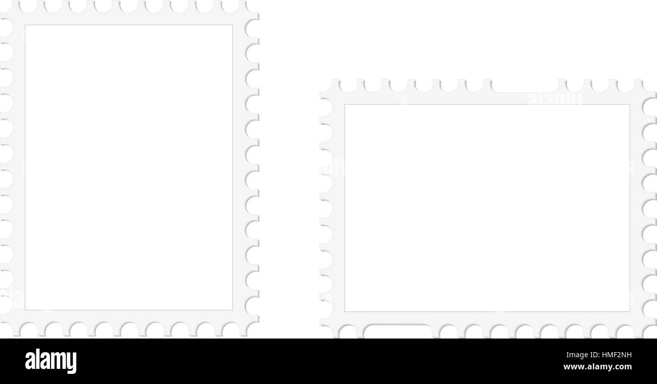 Post office stamps Black and White Stock Photos & Images - Alamy