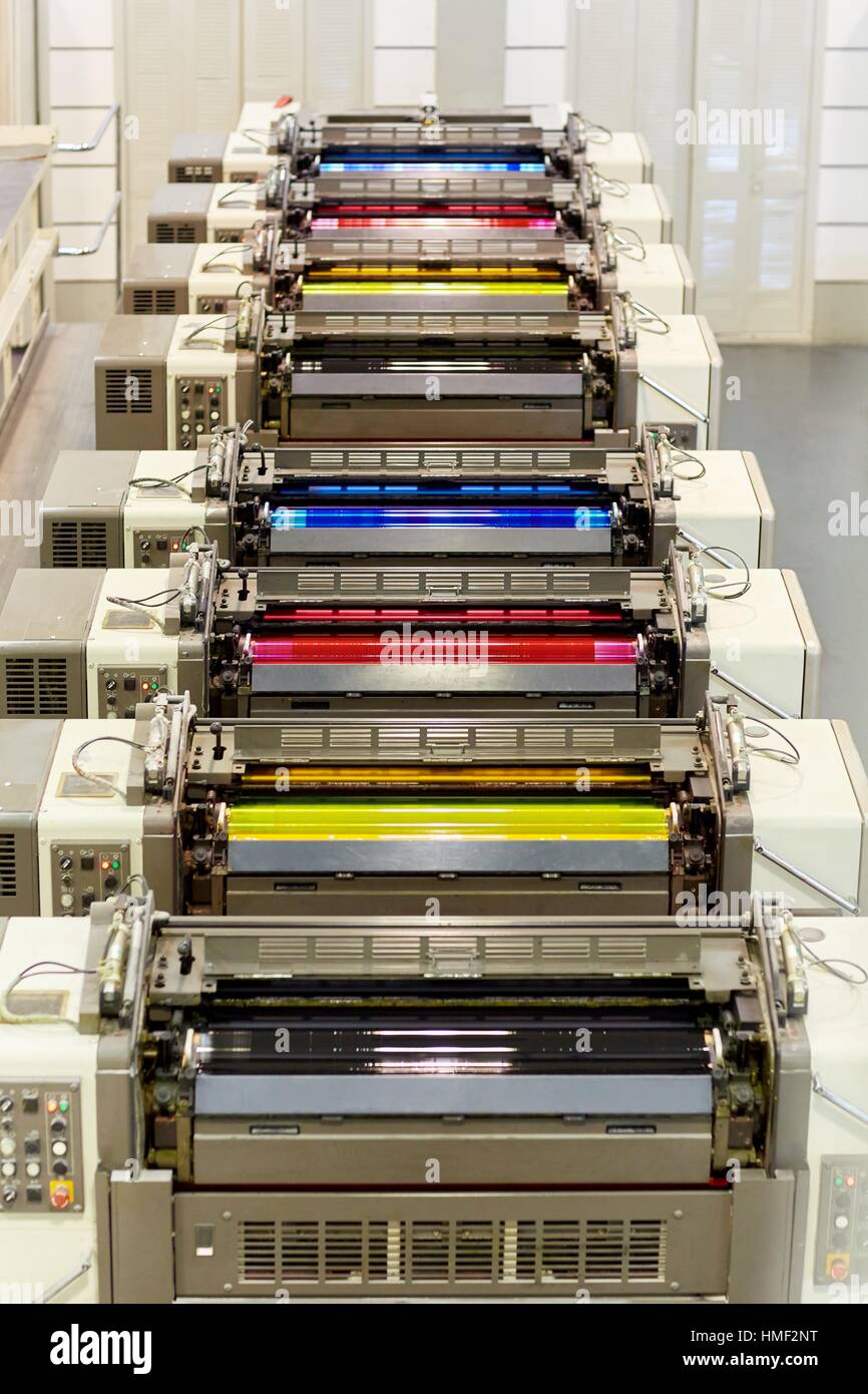 Printing Press Machine High Resolution Stock Photography and Images - Alamy