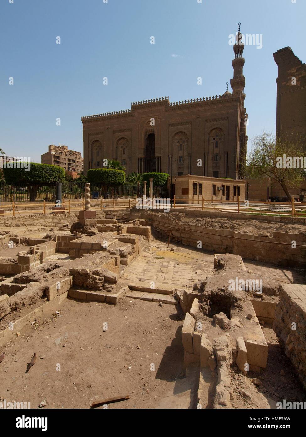 Interior al rifai mosque cairo egypt hi-res stock photography and ...