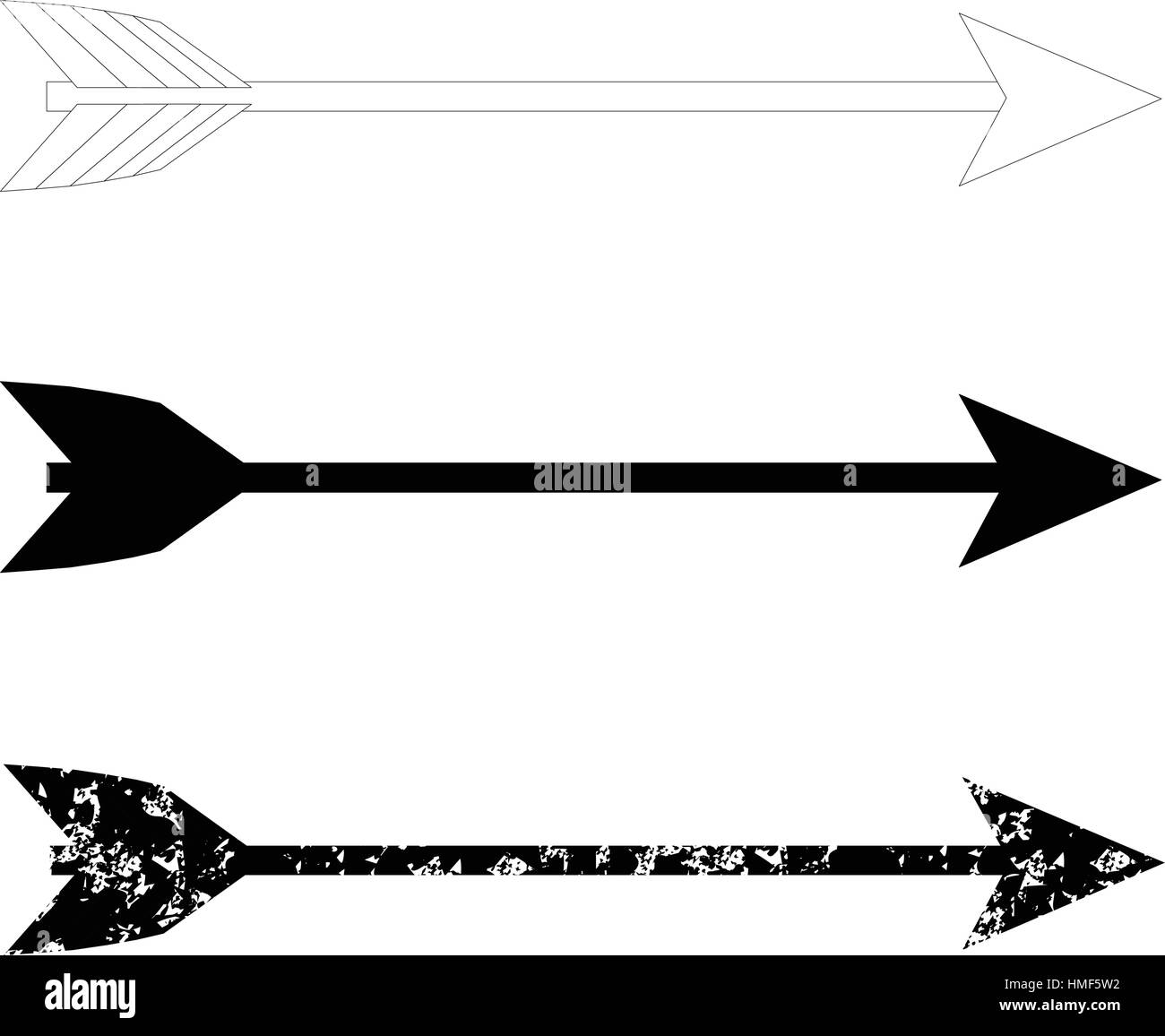 Fleche direction Stock Vector Images - Alamy