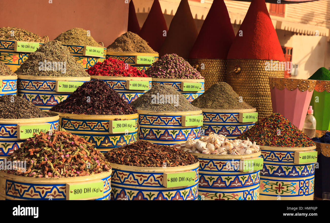 Street market in Morocco Stock Photo - Alamy