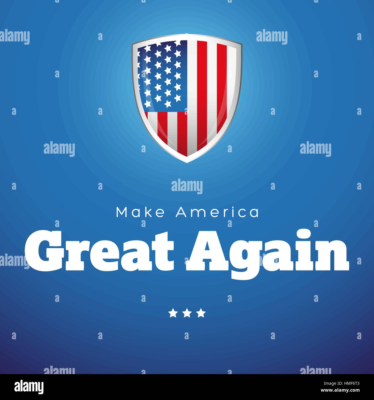 Make America Great Again vector banner Stock Vector Image & Art - Alamy