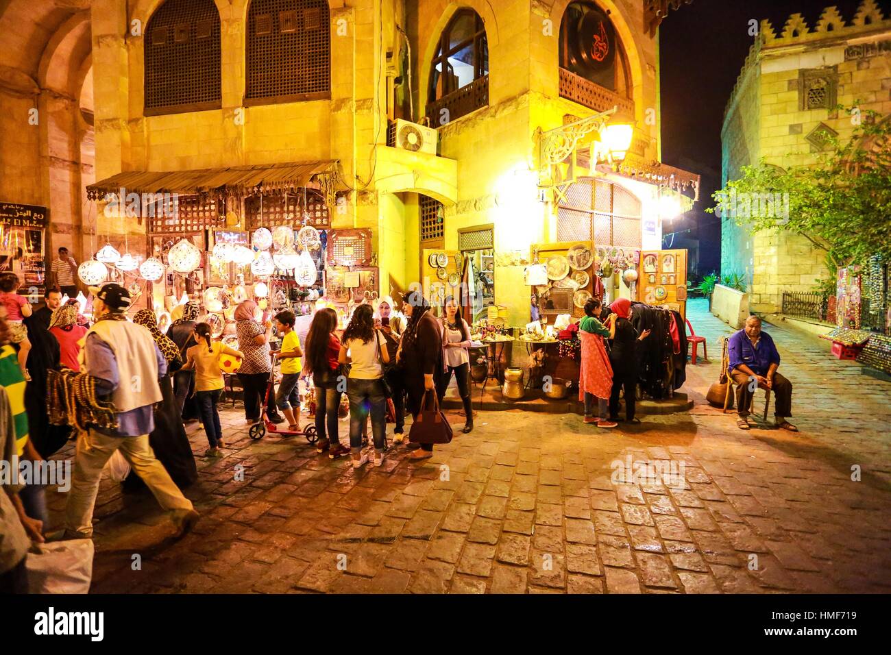 Al Muizz Street Old Cairo Egypt High Resolution Stock Photography and ...