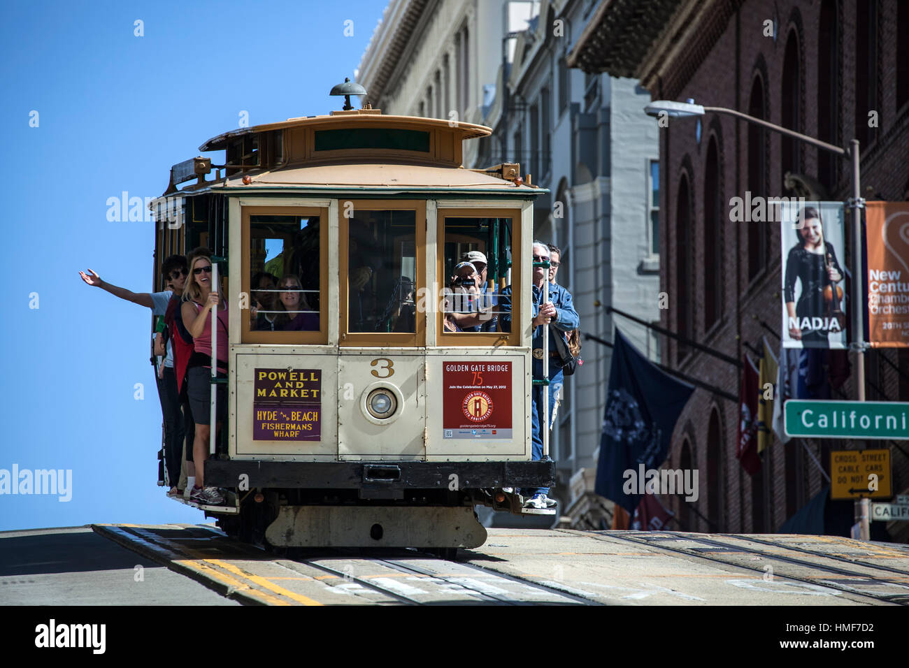 Cable Car, San Francisco, California USA Stock Photo - Alamy