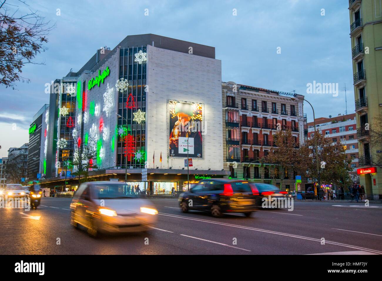 El corte ingles shopping center hi-res stock photography and images - Alamy