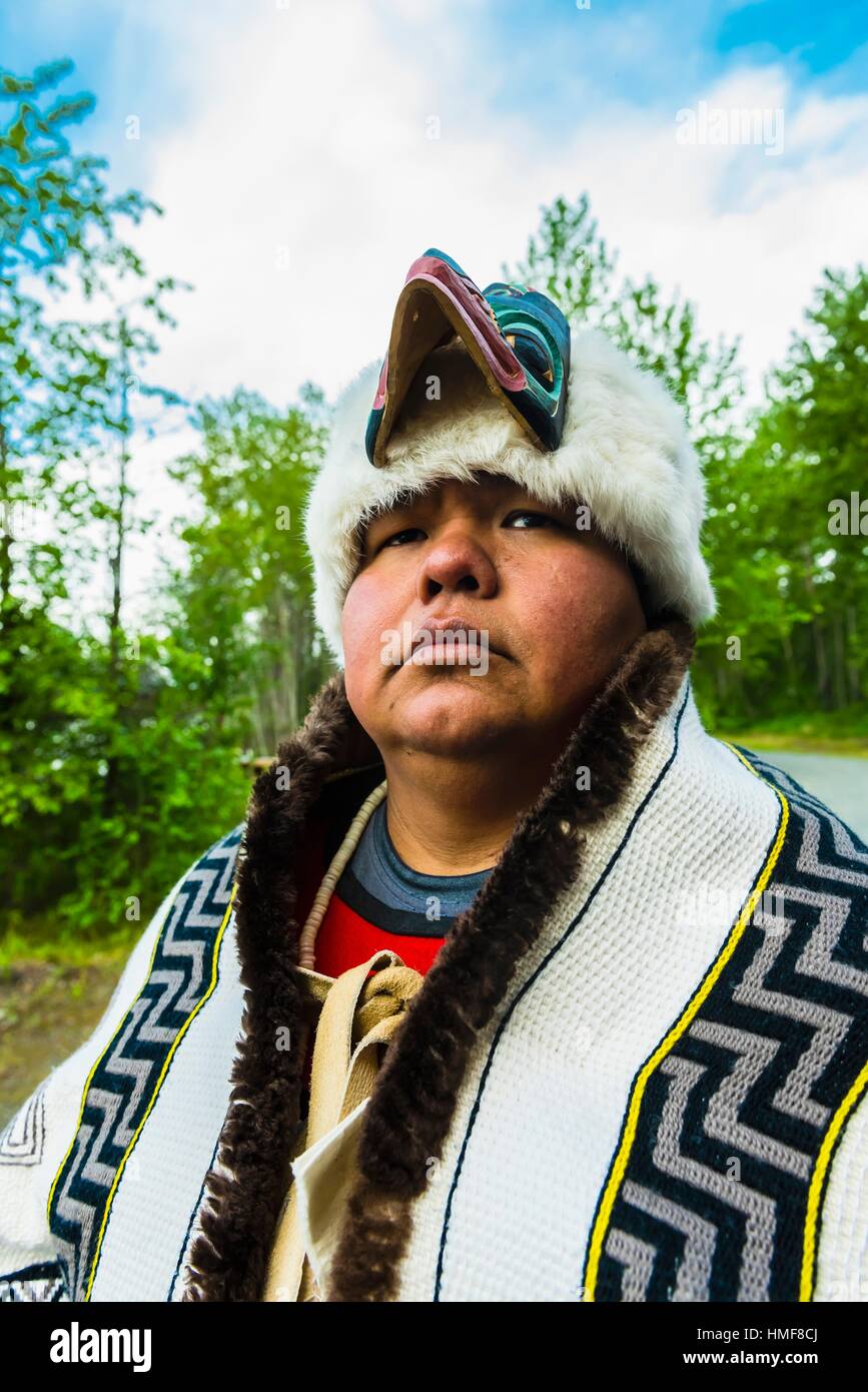 Native Regalia Alaska High Resolution Stock Photography and Images - Alamy