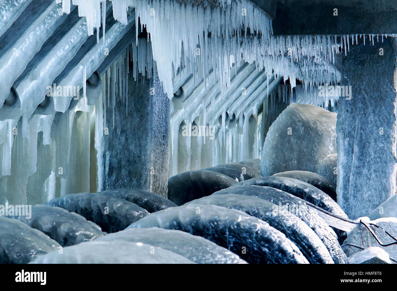frozen items, cold day, frozen, icy, ice-covered Stock Photo - Alamy