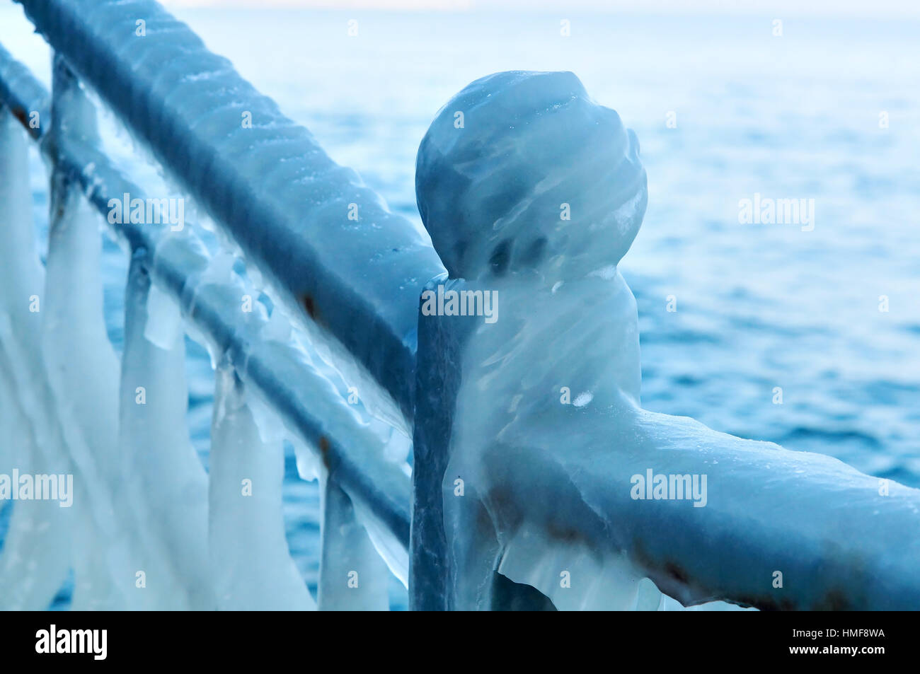 frozen items, cold day, frozen, icy, ice-covered Stock Photo - Alamy