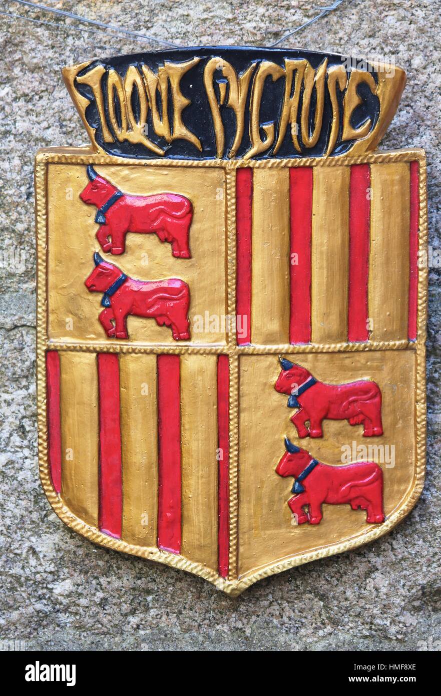 Bretagne coat of arms hi-res stock photography and images - Alamy
