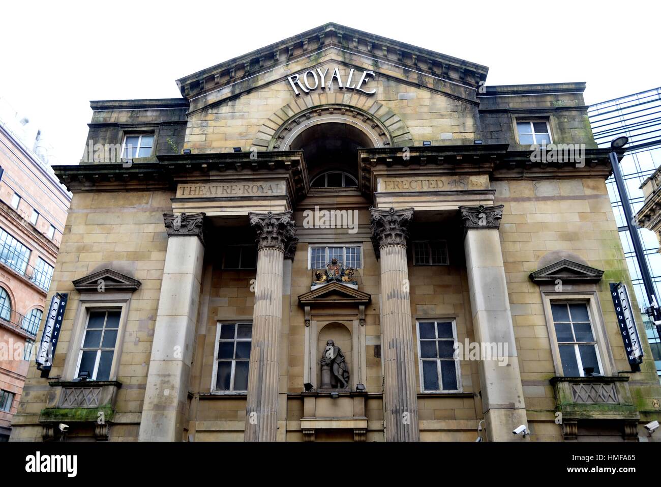 Theatre Royal, Manchester Stock Photo - Alamy
