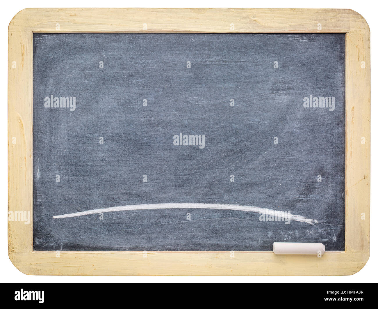 blank slate blackboard with chalk isolated with a clipping path Stock ...