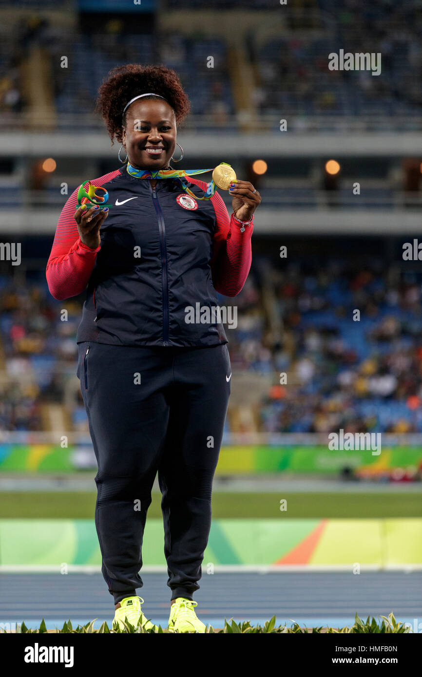 Michelle carter rio olympics hi-res stock photography and images - Alamy