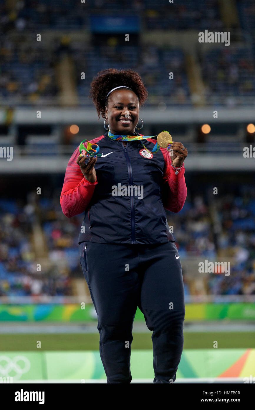 Michelle carter rio olympics hi-res stock photography and images - Alamy