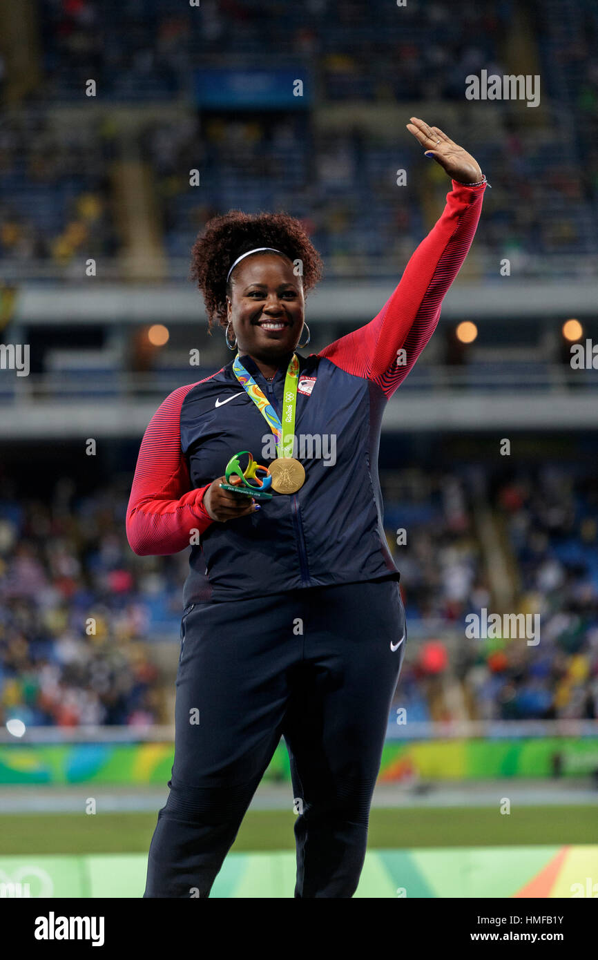 Michelle carter rio olympics hi-res stock photography and images - Alamy