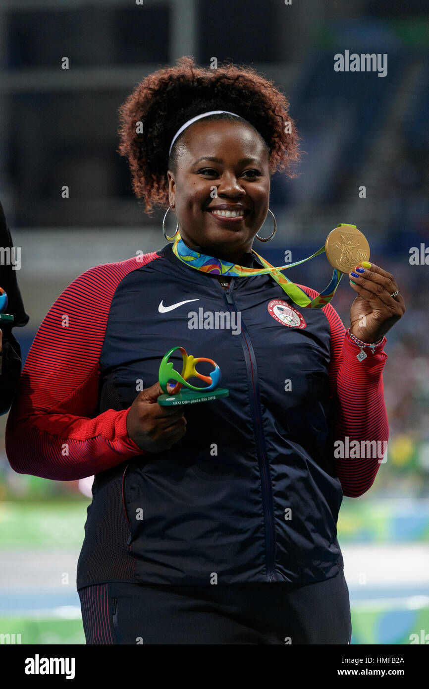 Michelle carter rio olympics hi-res stock photography and images - Alamy