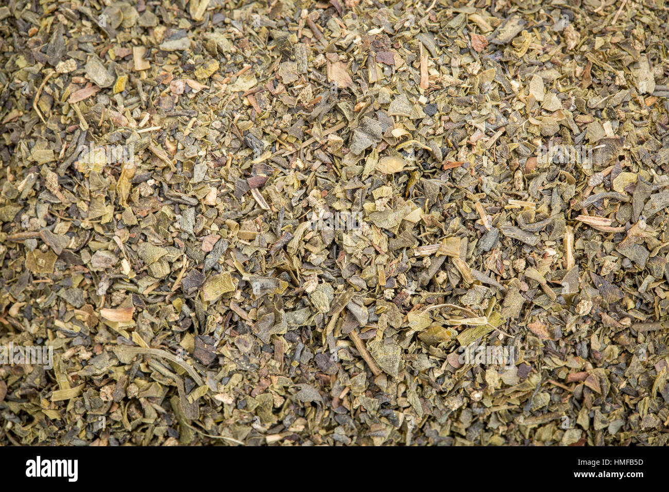 background texture of China green tea fanning Stock Photo - Alamy