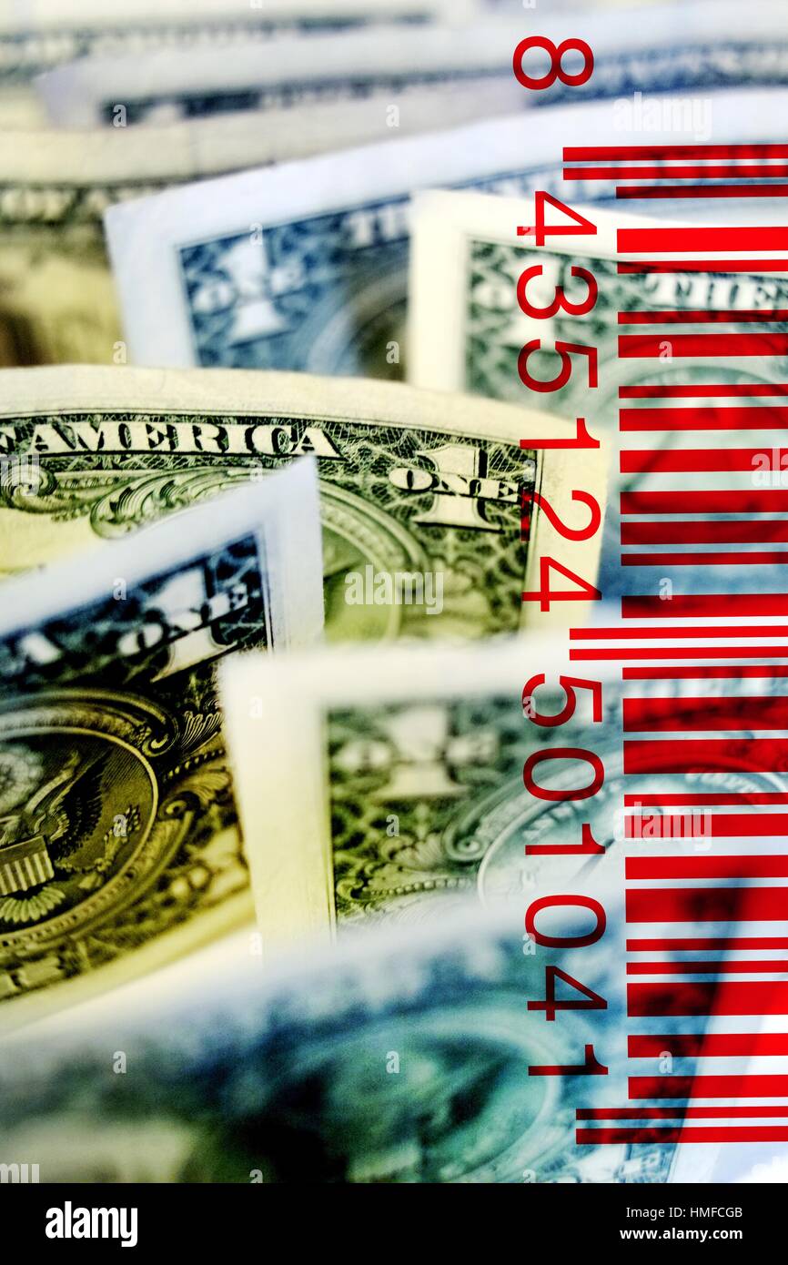 Un dollar, economia, dinero, one dollar, economy, money Stock Photo - Alamy