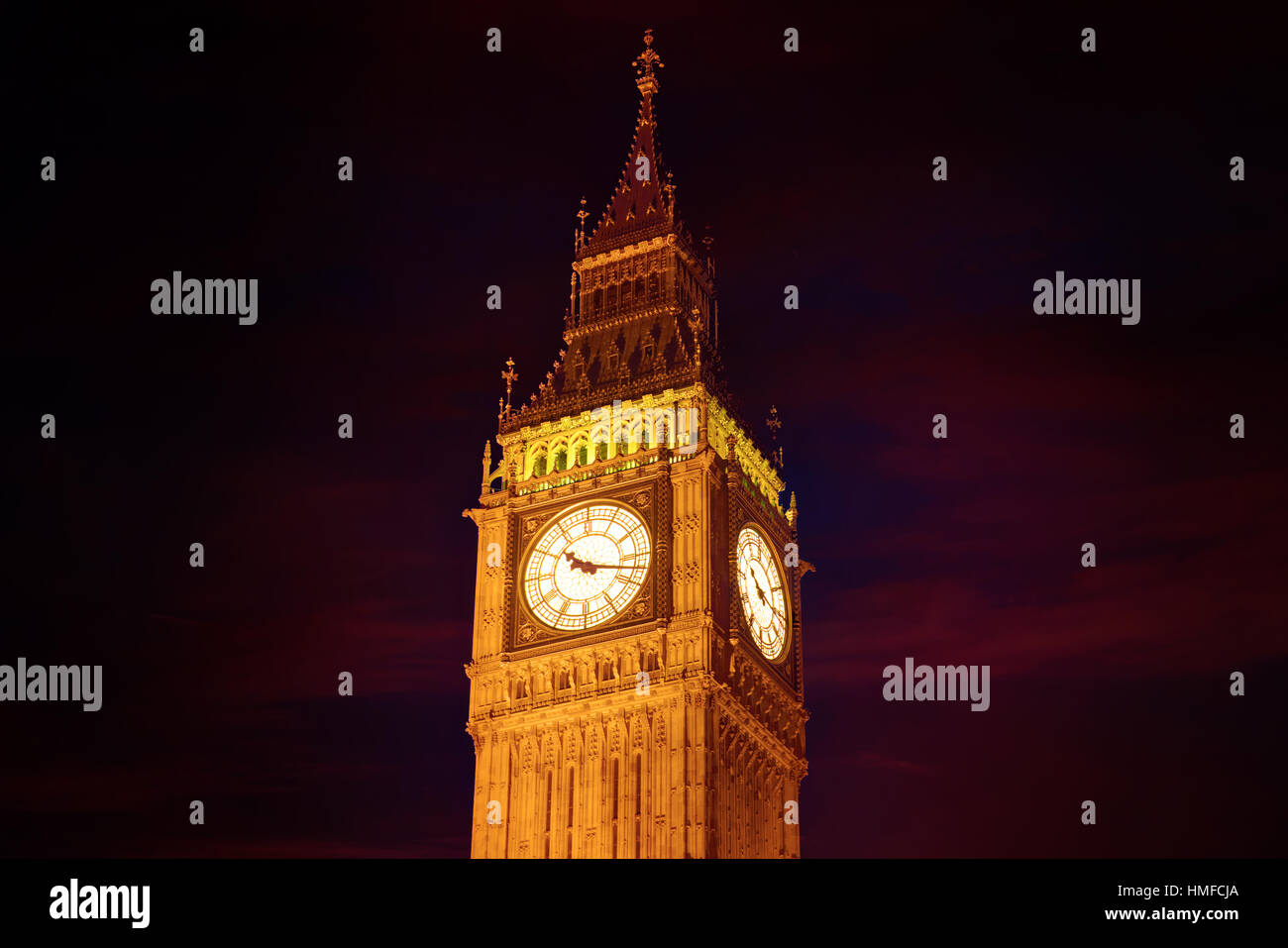 Big Ben Clock Tower in London England Stock Photo - Alamy
