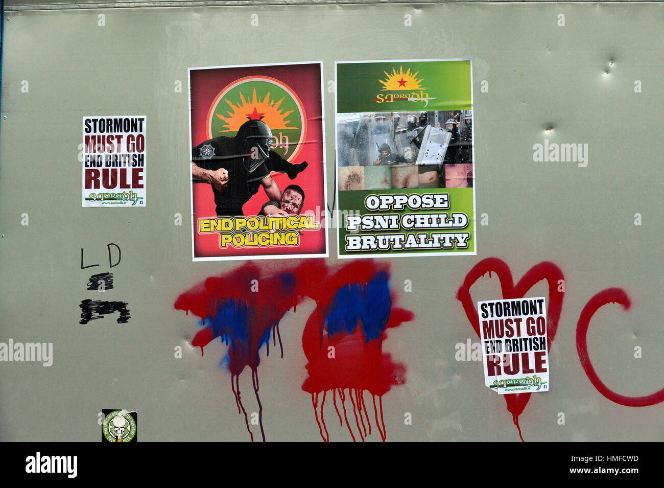 Irish republican propaganda hi-res stock photography and images - Alamy