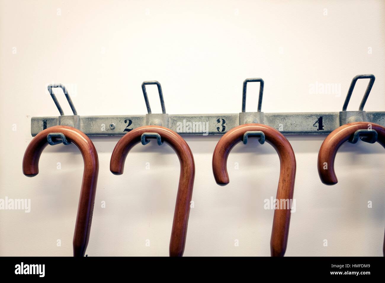 Wooden umbrella handles hi-res stock photography and images - Alamy