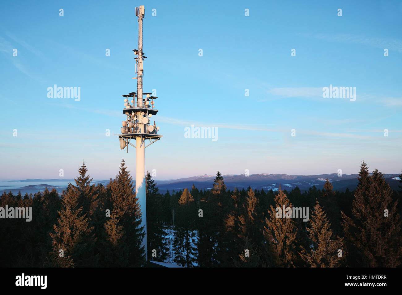 Cell tower construction hi-res stock photography and images - Alamy
