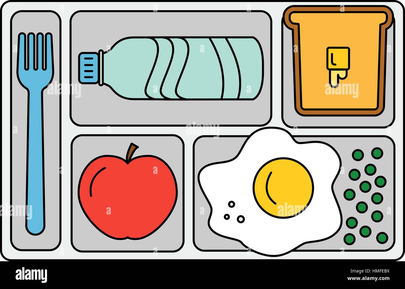 School Lunch Line Clipart