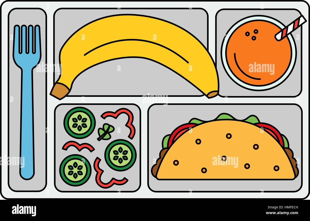 Classroom Lunch Clipart