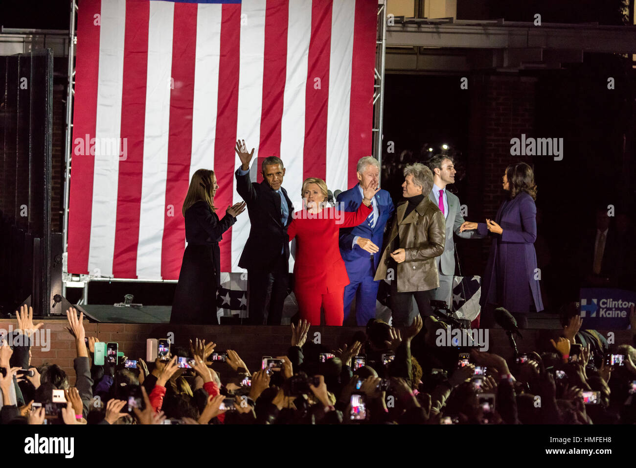 NOVEMBER 7, 2016, INDEPENDENCE HALL, PHIL., PA - Hillary Clinton Holds ...